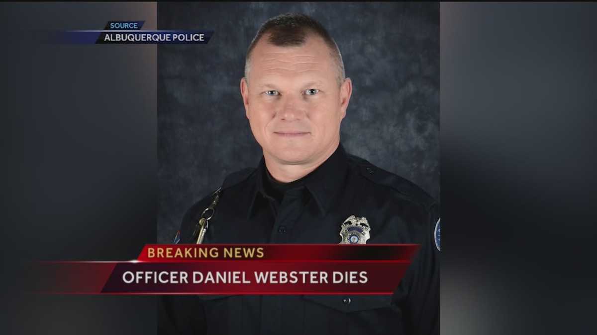 Officer Daniel Webster passes away