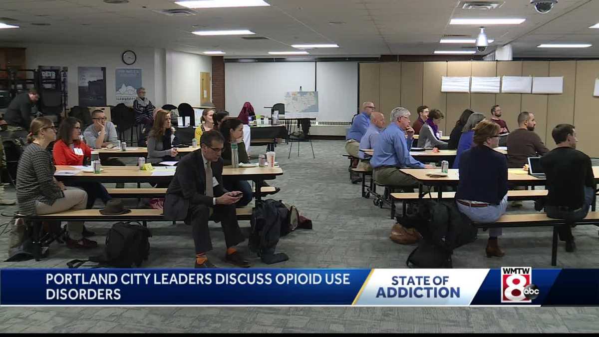 City leaders in Portland meet to discuss opioid use disorders