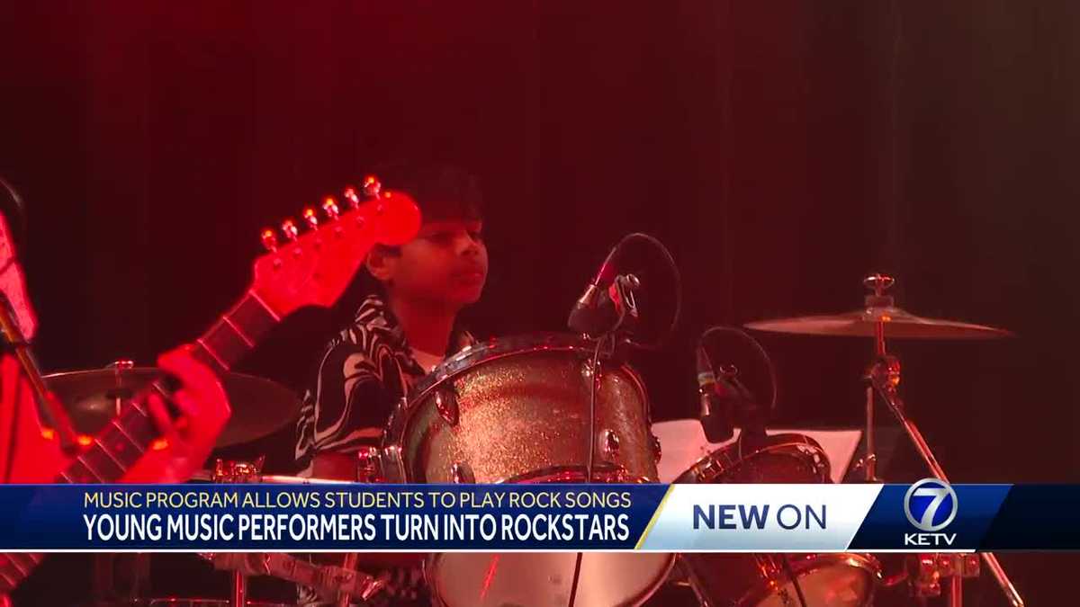 Young rockstars perform rock concert in Omaha, thanks to music program