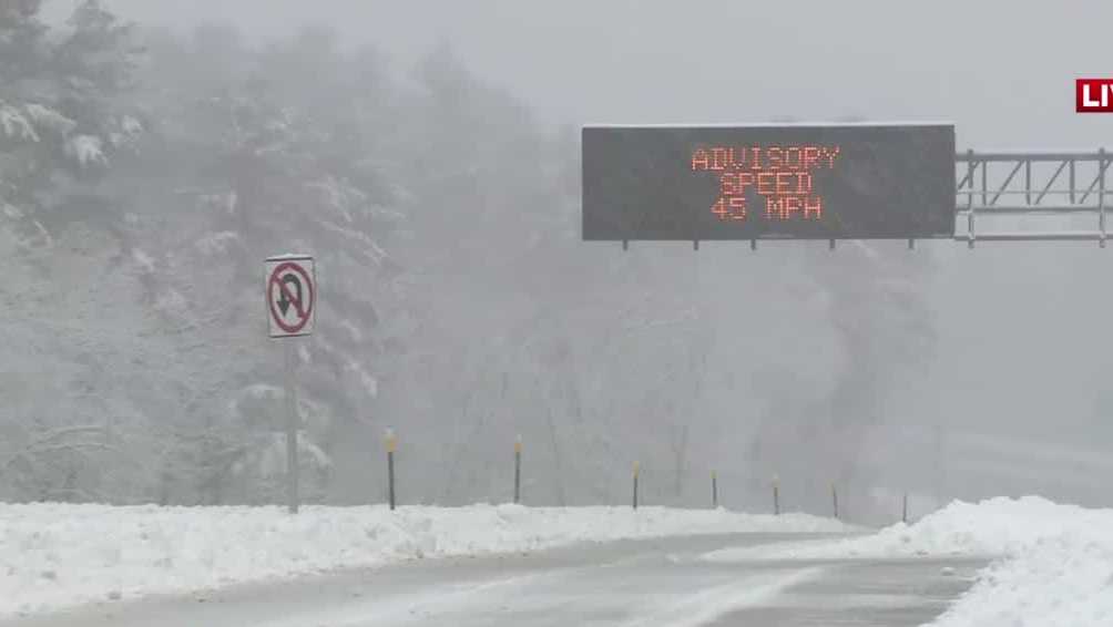 NH road conditions: Snow on highways, local roads
