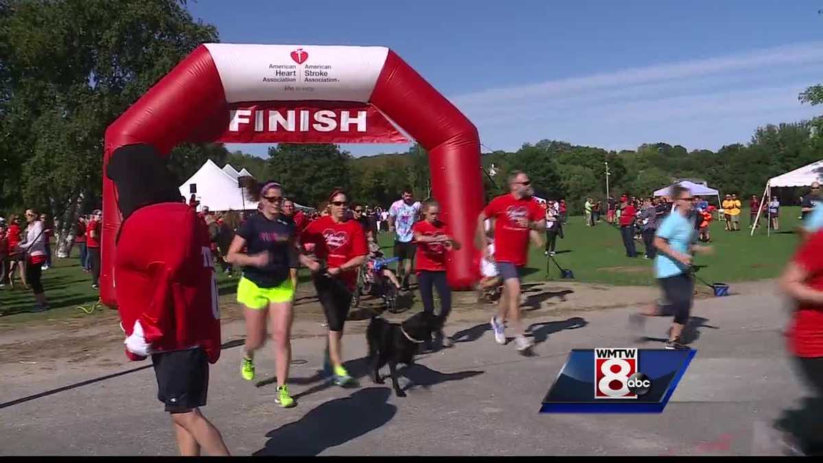 Central Maine Heart Walk raises awareness about heart disease