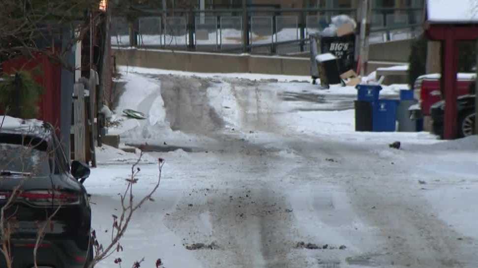 Snow-covered roads in Shadyside frustrate residents