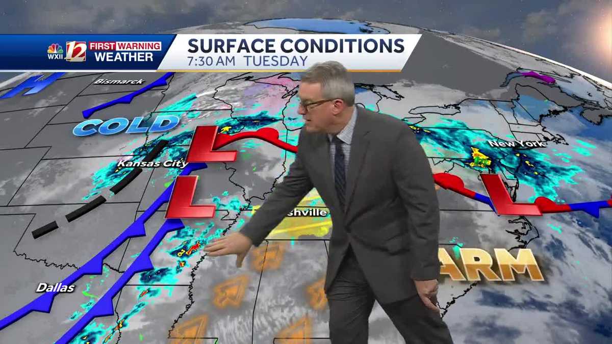 WATCH: Rising rain chance includes risk for severe storms