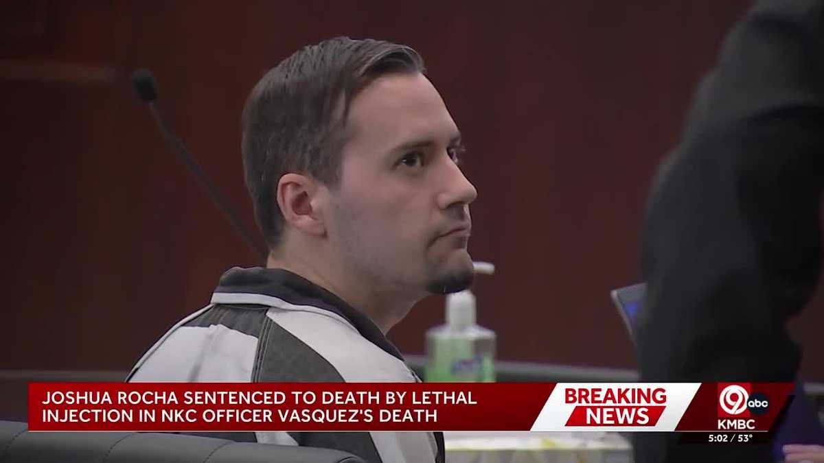 Joshua Rocha receives death penalty in NKC officer shooting
