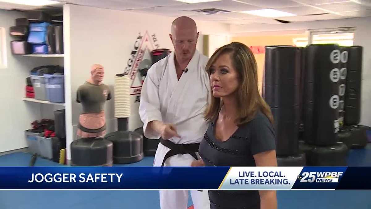 Self-defense expert shows how to stay safe while running