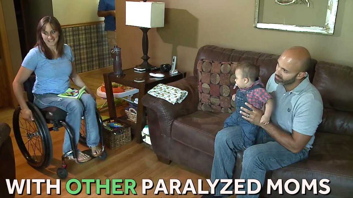 Paralyzed bride starts a new journey