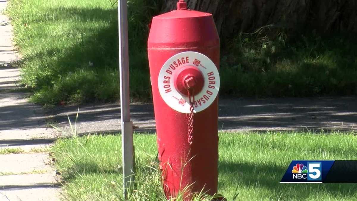 Fire hydrants on international road out of service