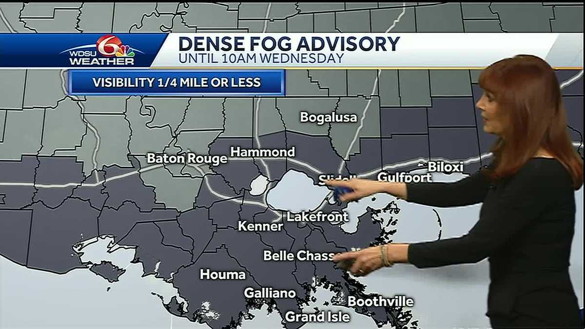 Dense fog advisory - again