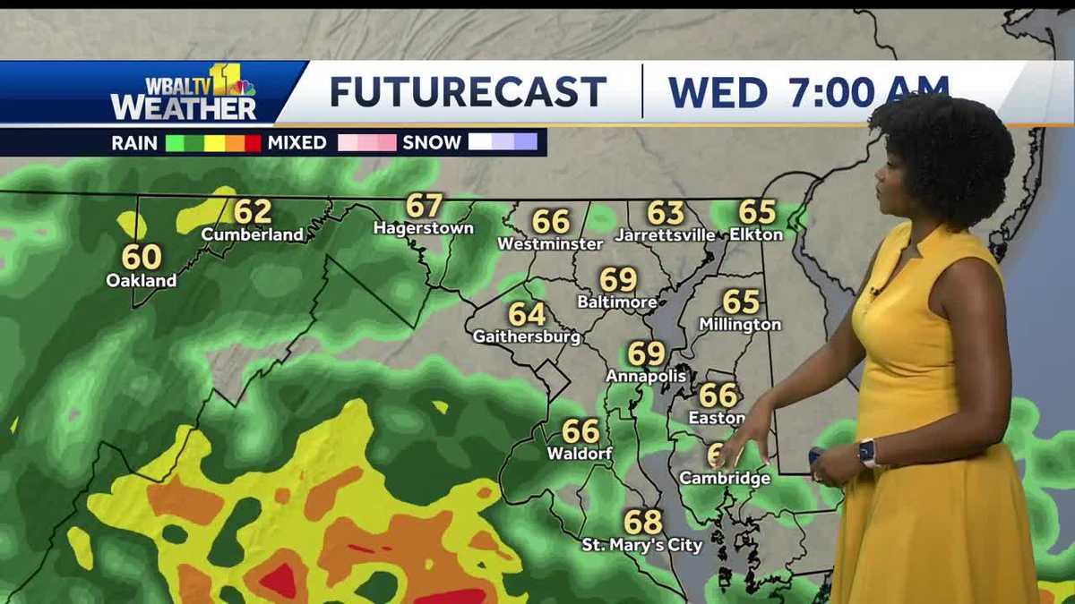 Muggy outside with poor air quality for some groups