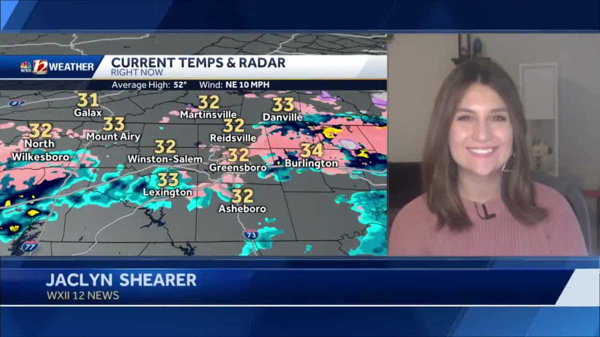 WATCH: Cold Drizzle, Slick Spots Friday; Icy Saturday