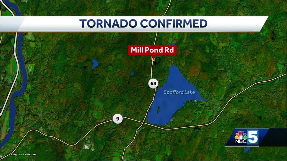New Hampshire tornado confirmed by National Weather Service
