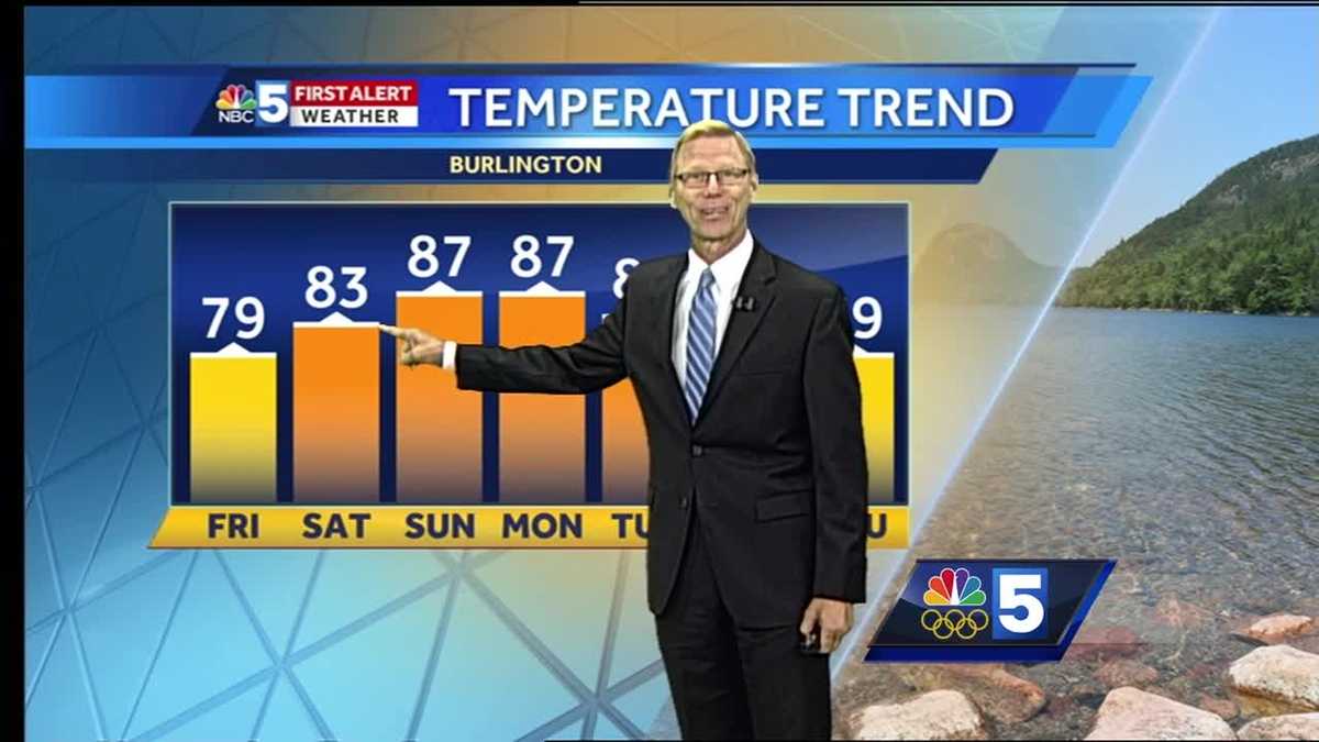 Video: Tom Messner says it'll get warmer by the weekend