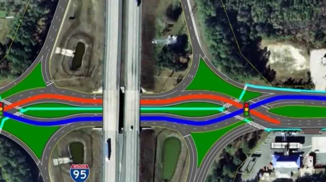FDOT begins work on Collier County's first diverging diamond interchange