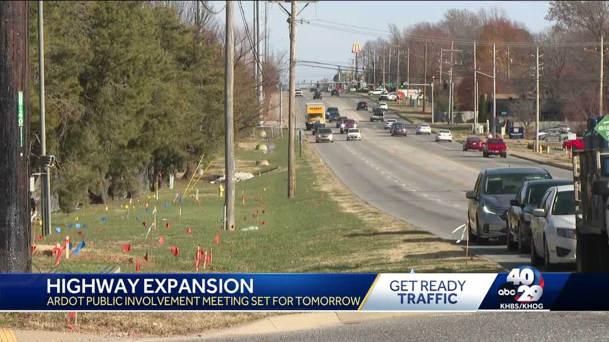 ARDOT talks expansion of Highway 102 in Bentonville with public
