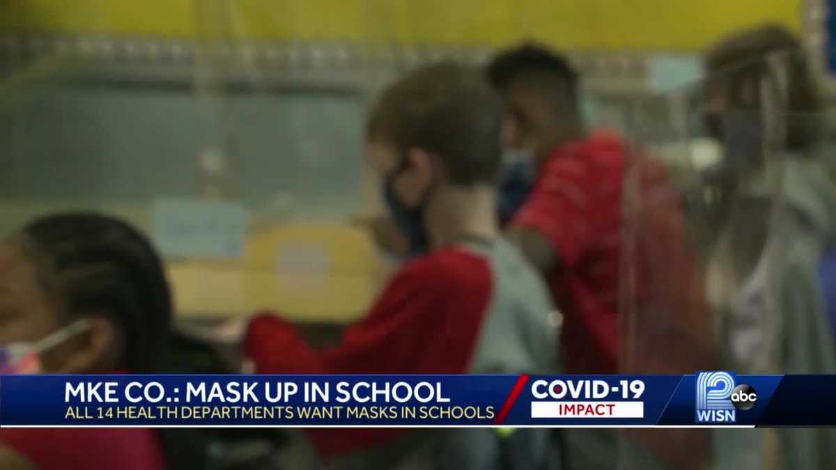 Public health officers recommend everyone wear masks in schools
