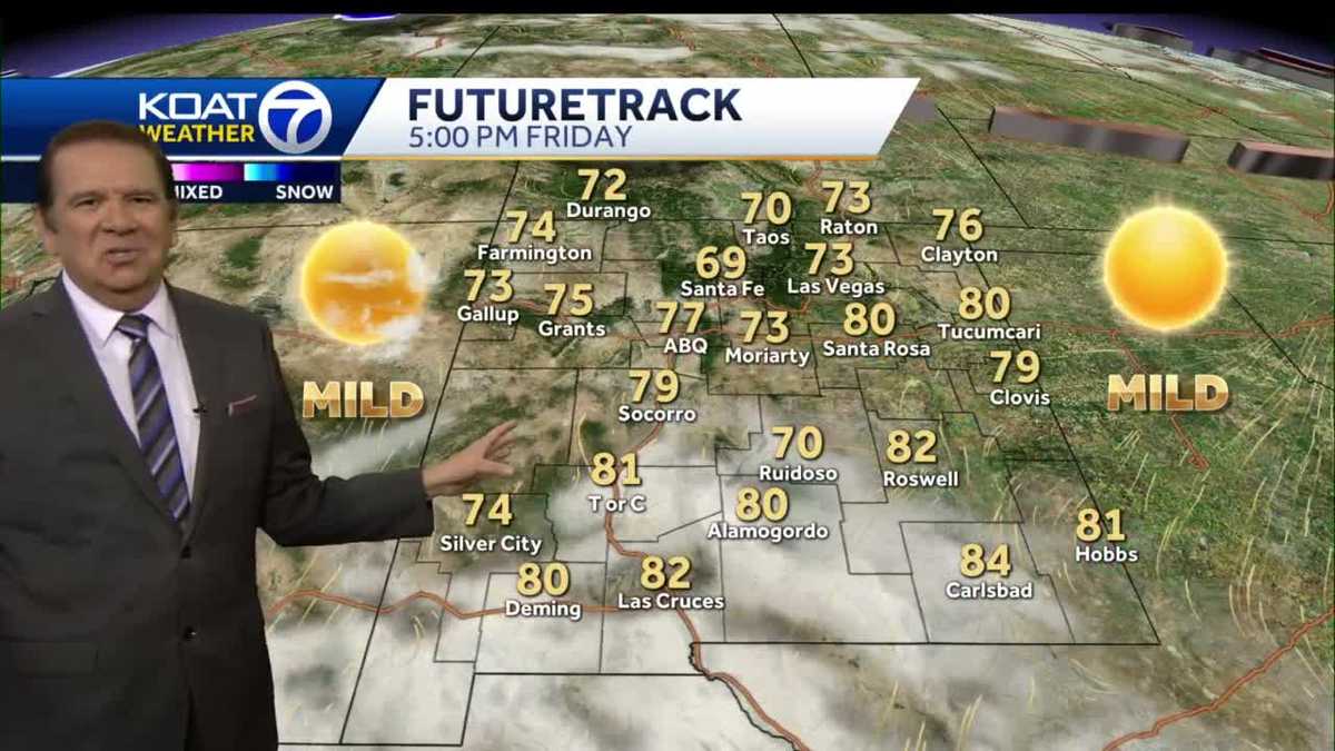 Wonderful fall weather before periods of showers