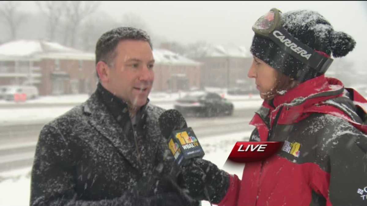 Howard County Executive Ken Ulman talks about road conditions
