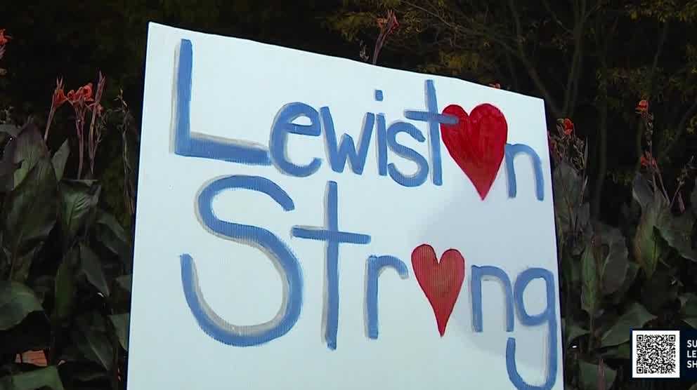 Lewiston Strong: Message of support, strength pop up in city