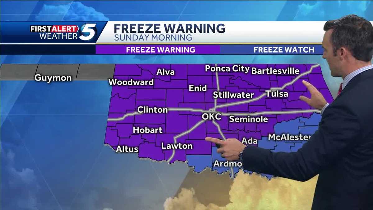FORECAST: Freeze tonight
