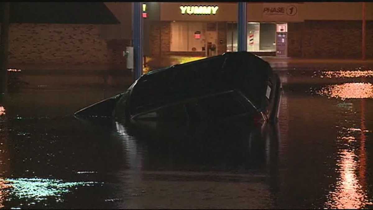 Restaurant destroyed by flooding