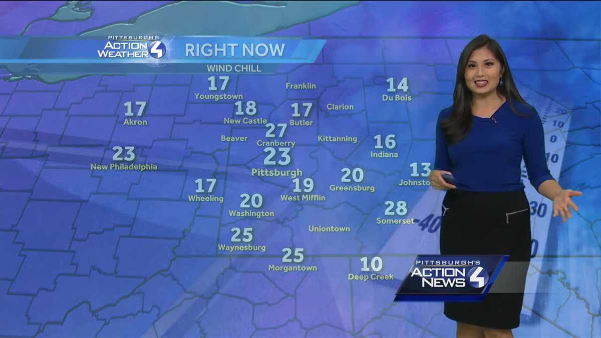 Sunny but Chilly Wednesday