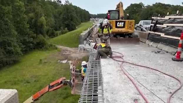 Closure at LA/MS state line causing headaches for drivers