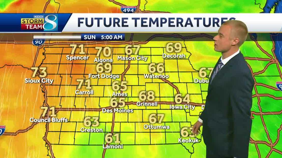 Iowa weather: Record-high temperatures hit Des Moines Saturday