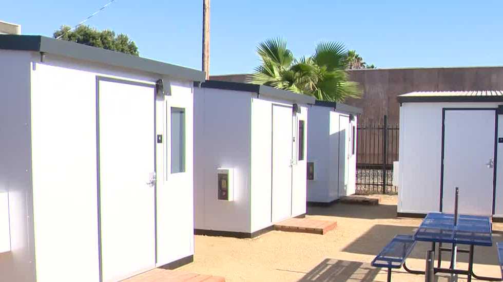 Modesto unveils tiny home community for homeless people