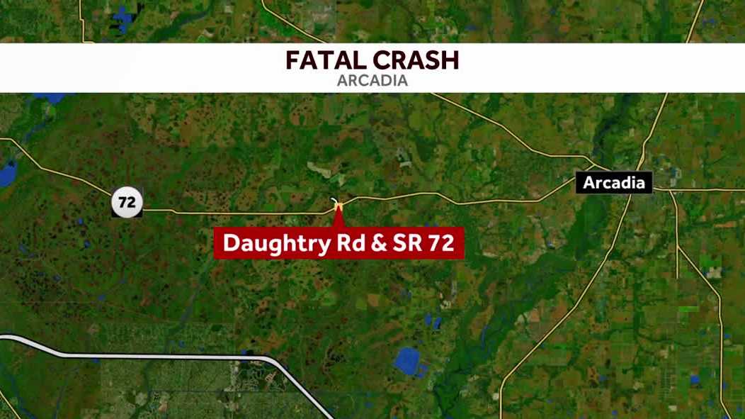 Fatal vehicle crash in Arcadia happened Saturday afternoon