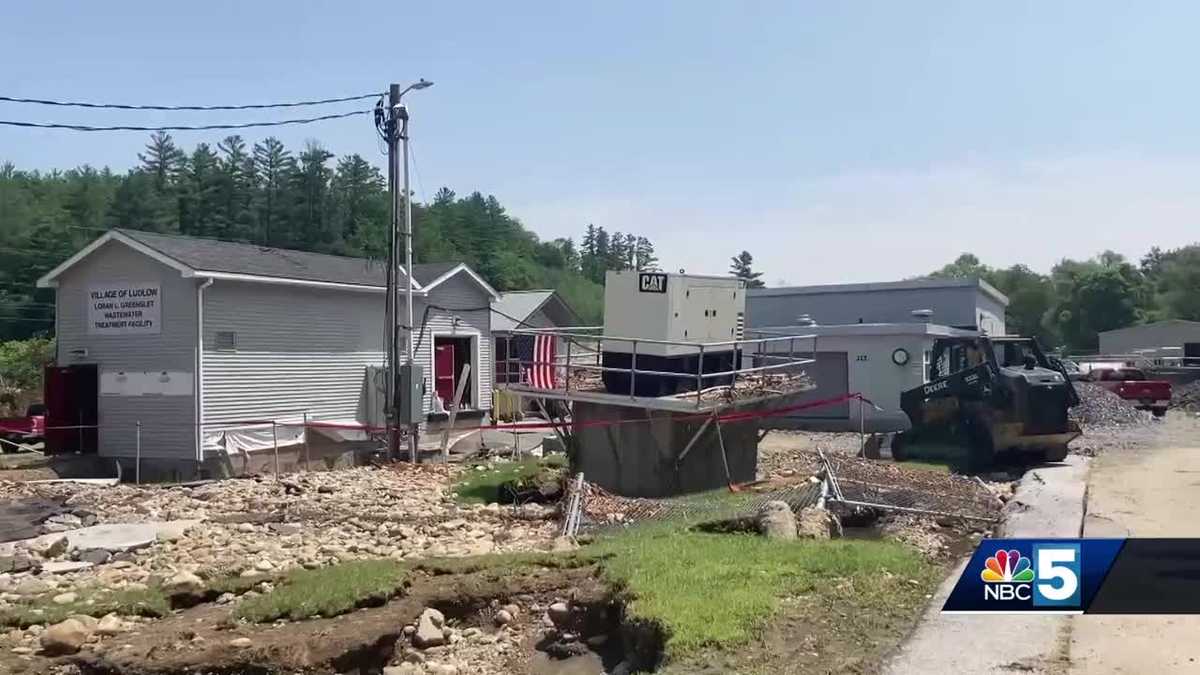 Ludlow’s wastewater treatment facility hit hard in the flood
