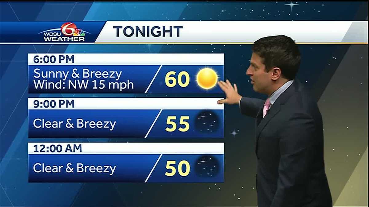 Sunday evening: A chilly spring night