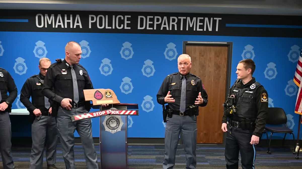 Nebraska State Patrol honors Omaha police Officer Jeffrey Wittstruck