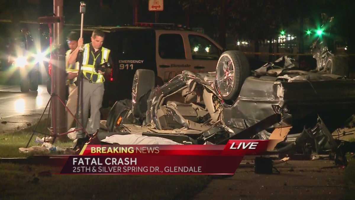 Three people killed in crash in Glendale