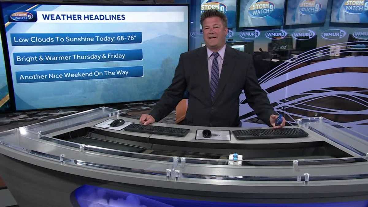 VIDEO: Clouds give way to sunshine