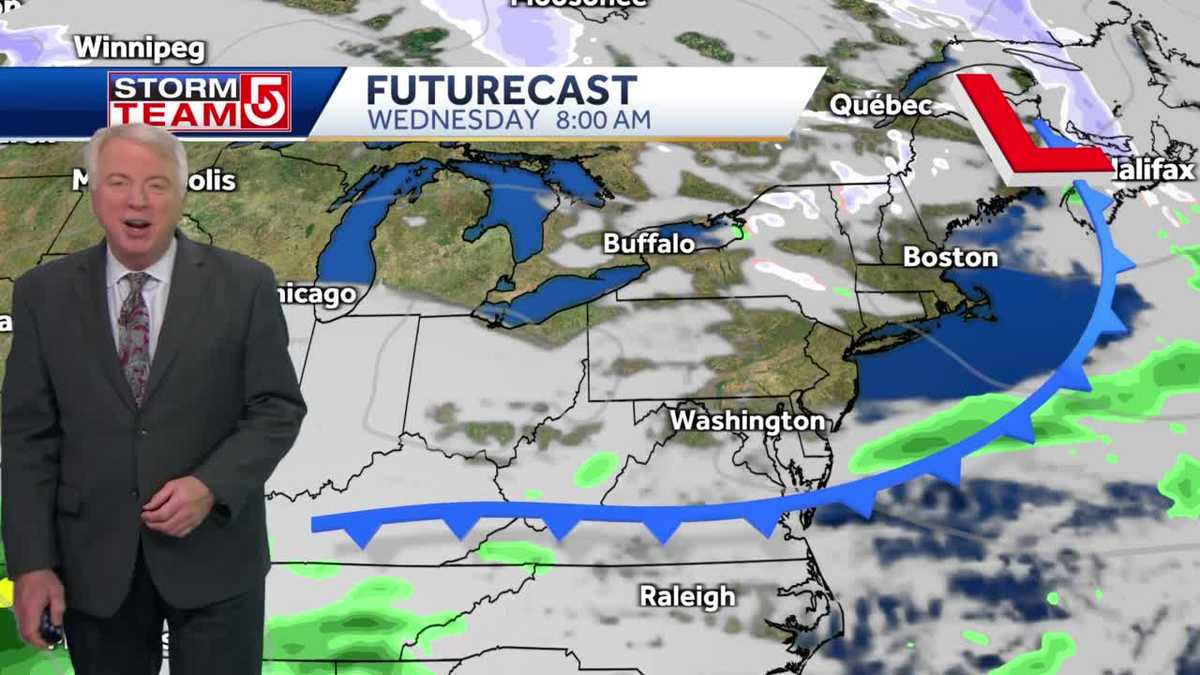Video: Warmth returning after quick-moving wintry mix