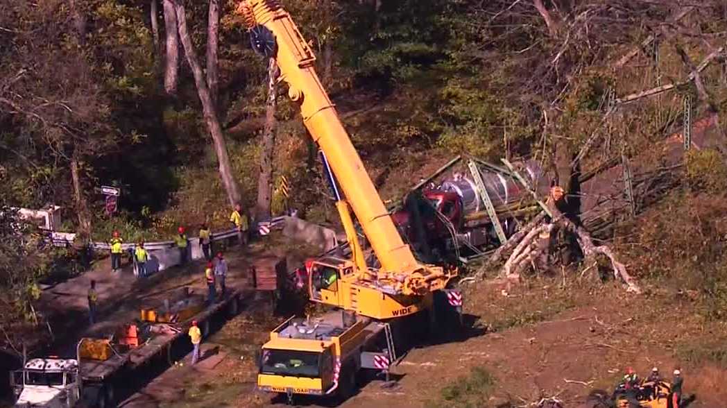Investigators working to determine cause of small bridge collapse