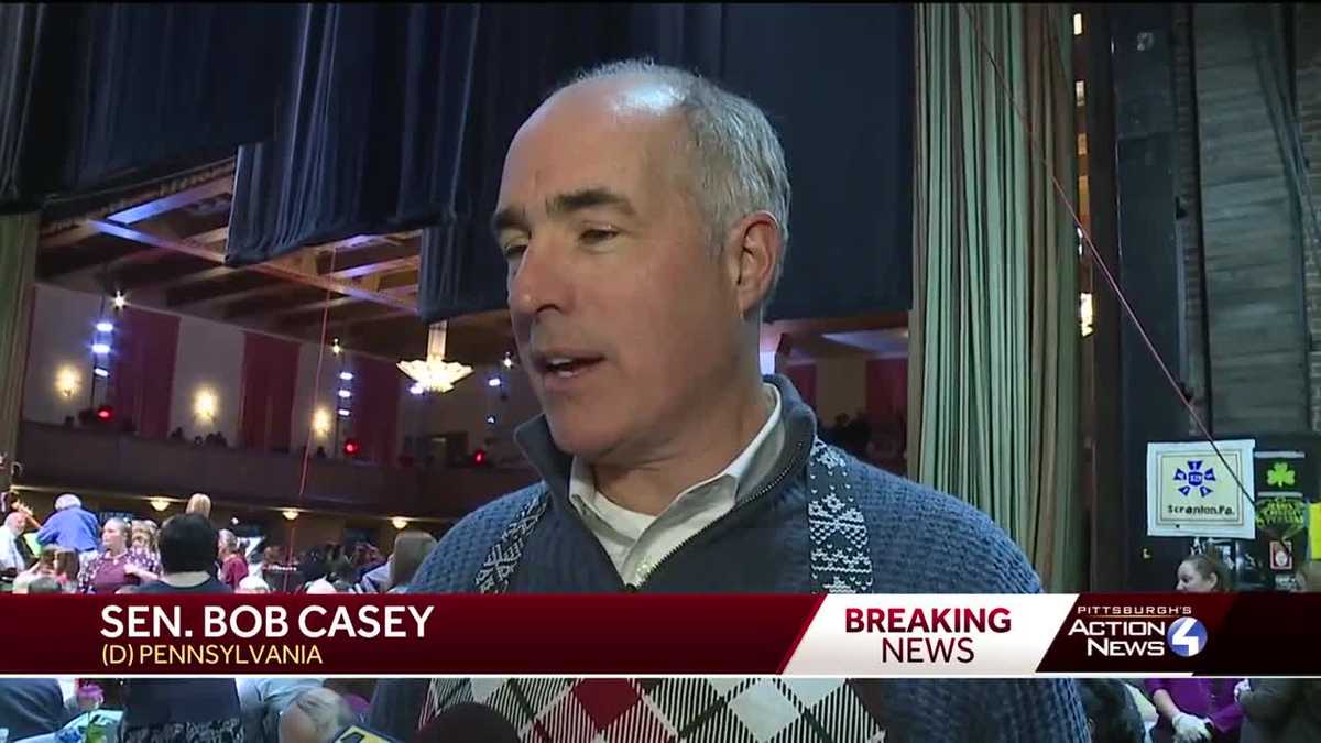 Sen. Bob Casey says he's considering running for president