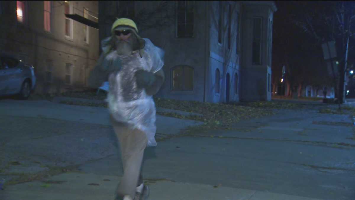 Baltimore's 'Running Man' not deterred by attack