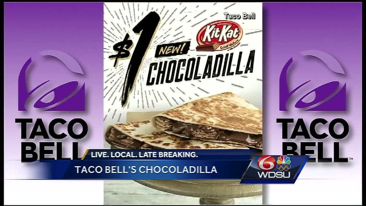 Would you try: This chocolate quesadilla?
