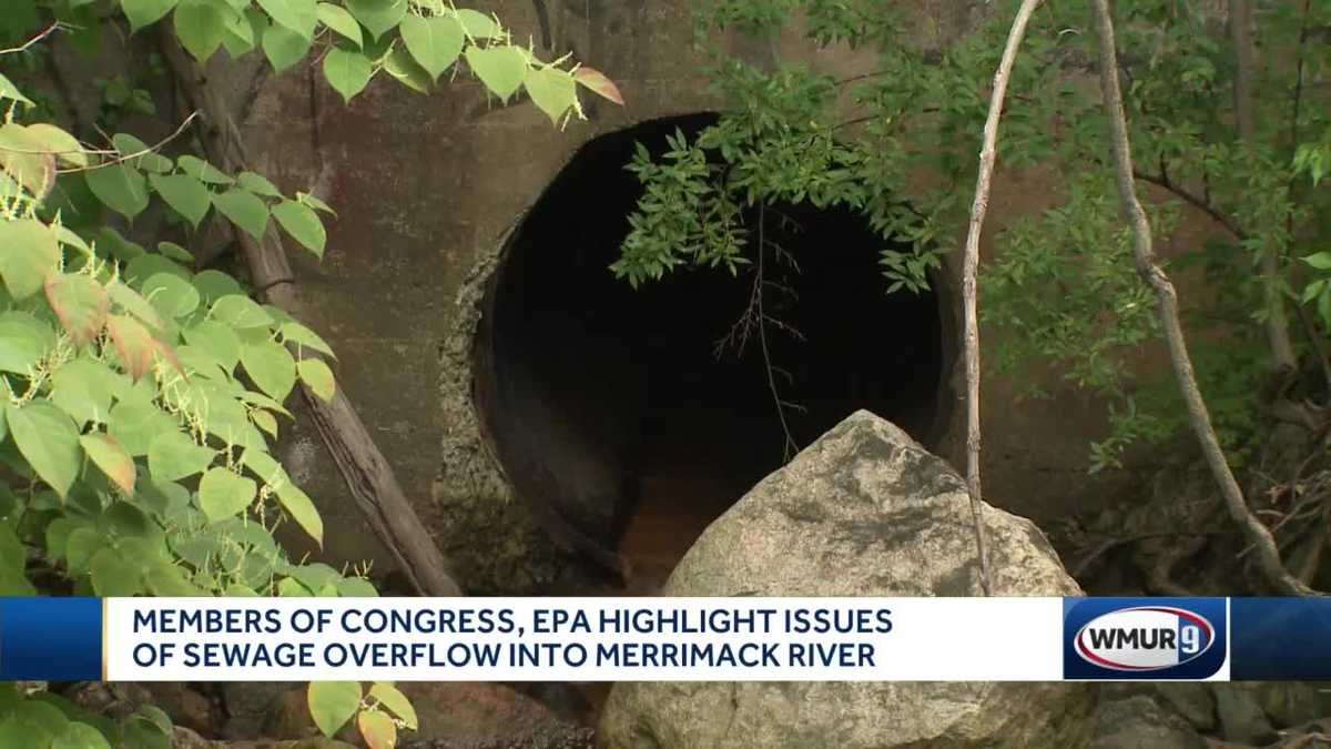 Push made to reduce sewage discharges into Merrimack River