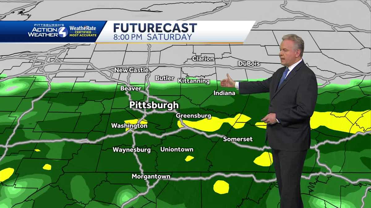 Rain showers return Saturday