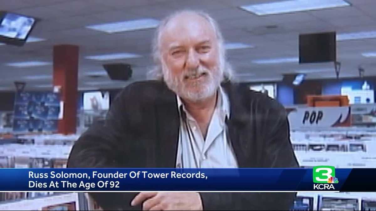 Tower Records founder Russ Solomon, 92, dies at Sacramento home