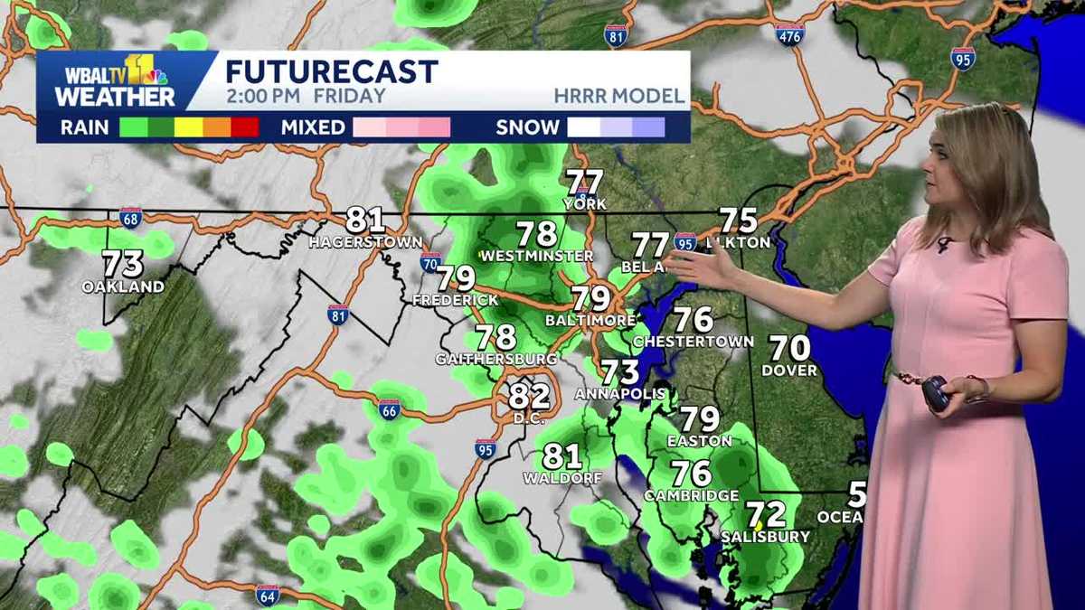 Baltimore weather: Warmer and sunnier on Thursday