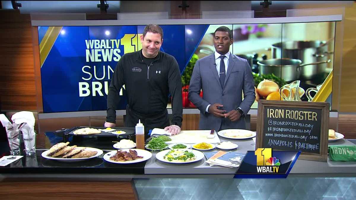 Sunday Brunch: Iron Rooster's breakfast flatbread