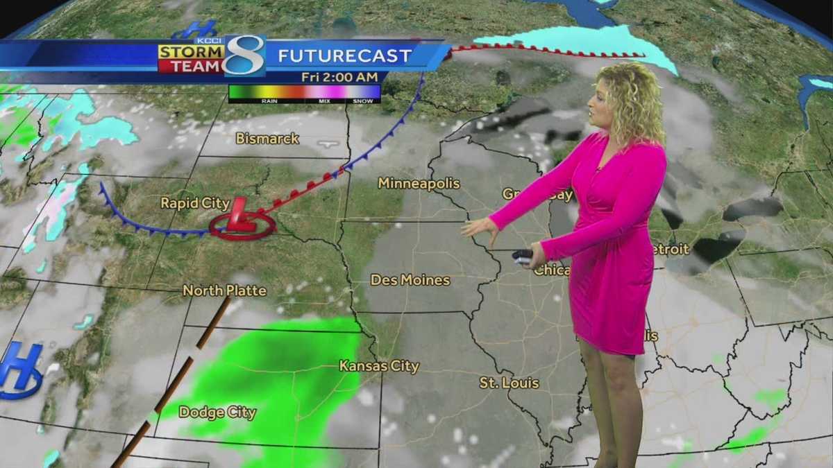 KCCI 8 noon video forecast