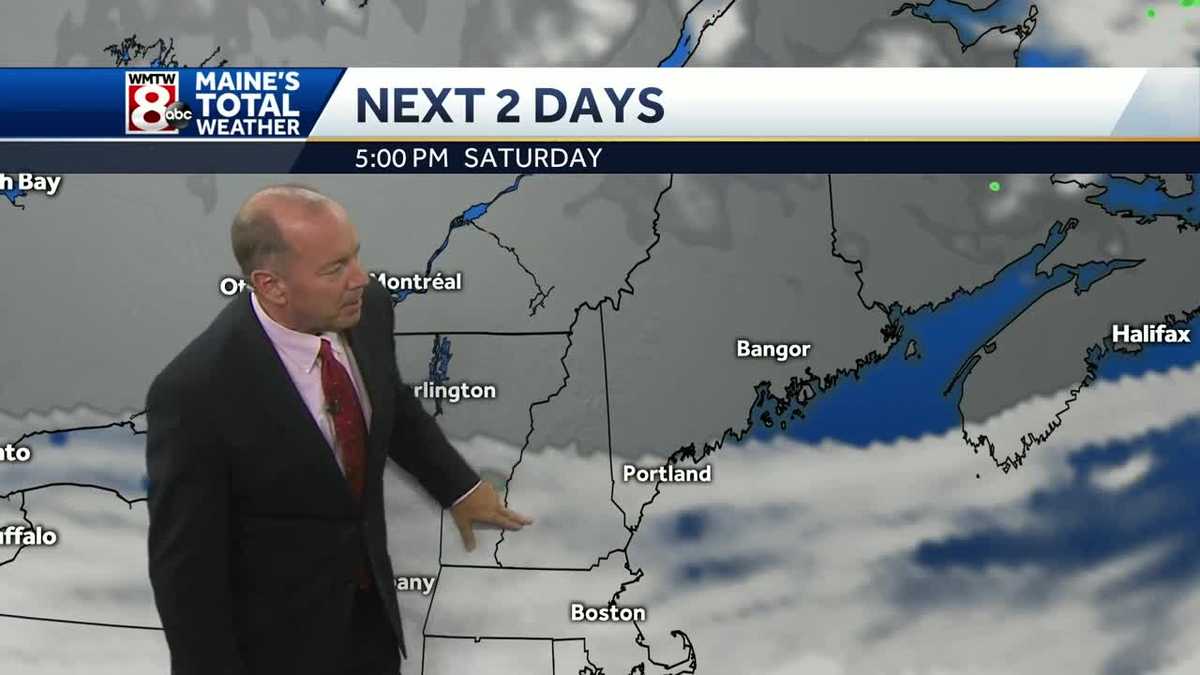 The heat is gone with a feel of fall for the weekend
