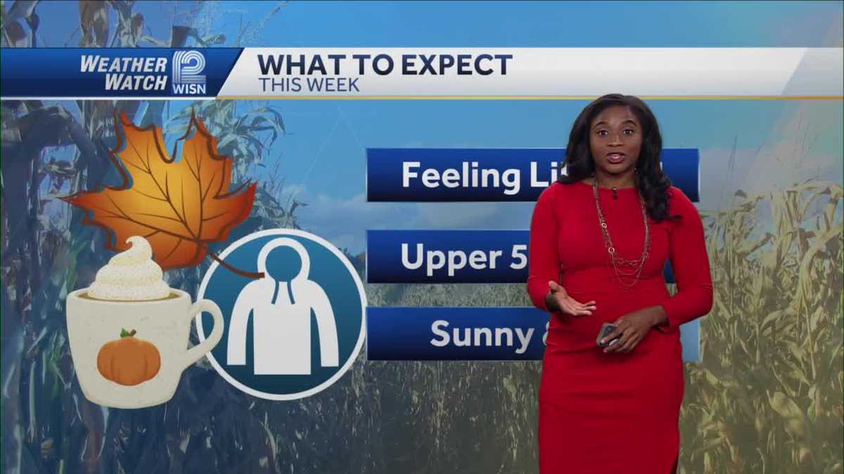Videocast: Breezy and Cool Early Week