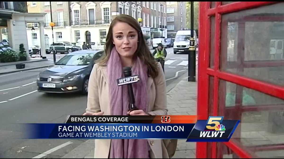 Elise Jesse checks in from London ahead of Bengals game