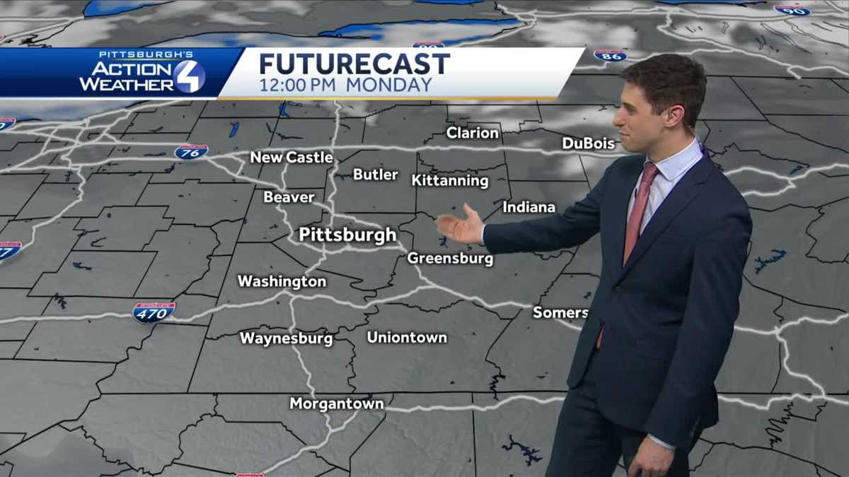 Windy tonight, highs in mid-50s on Monday