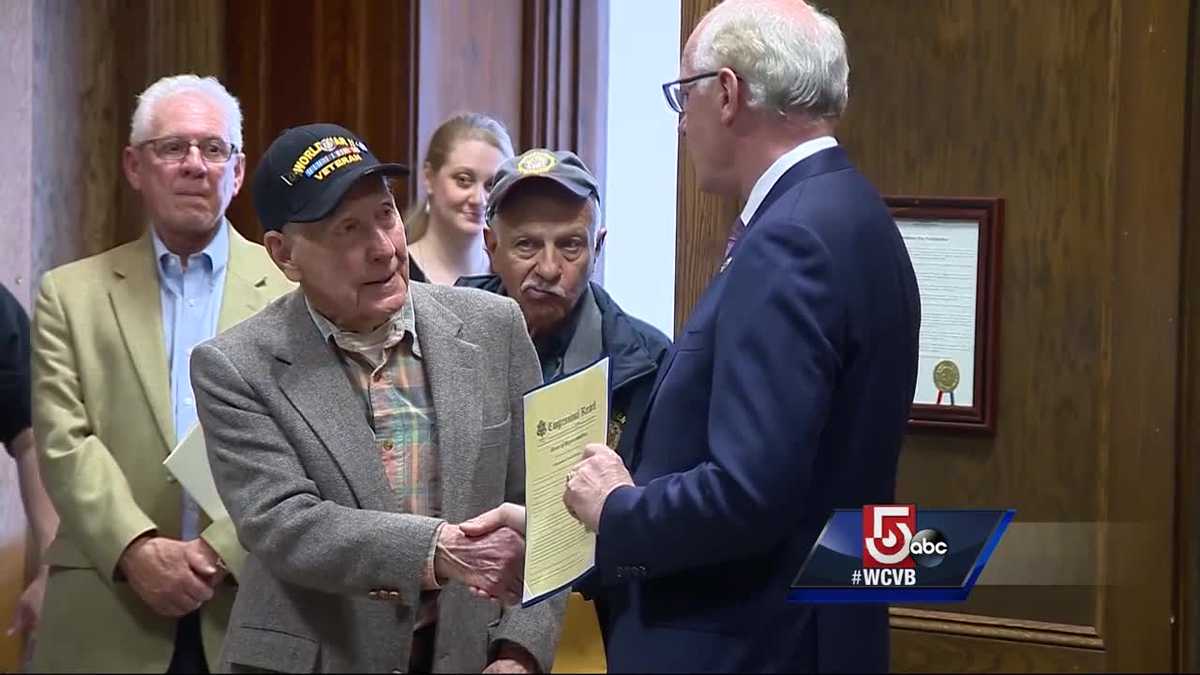 WWII vet awarded Prisoner of War Medal